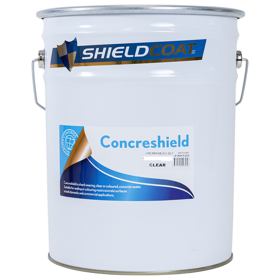 SHIELDCOAT Concreshield Clear and Coloured Concrete Sealer – Crockers ...