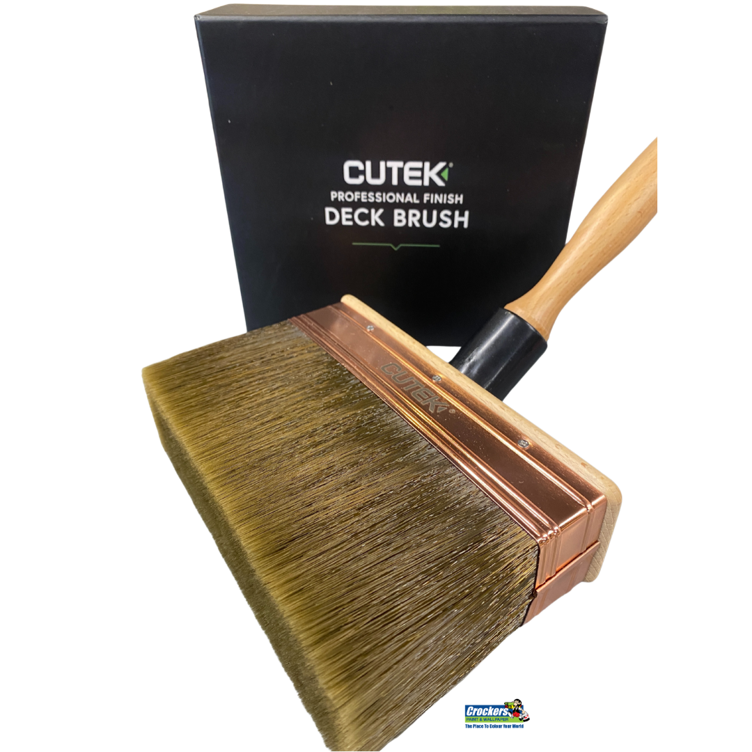 Cutek Professional Finish Deck Brush – Crockers Paint & Wallpaper