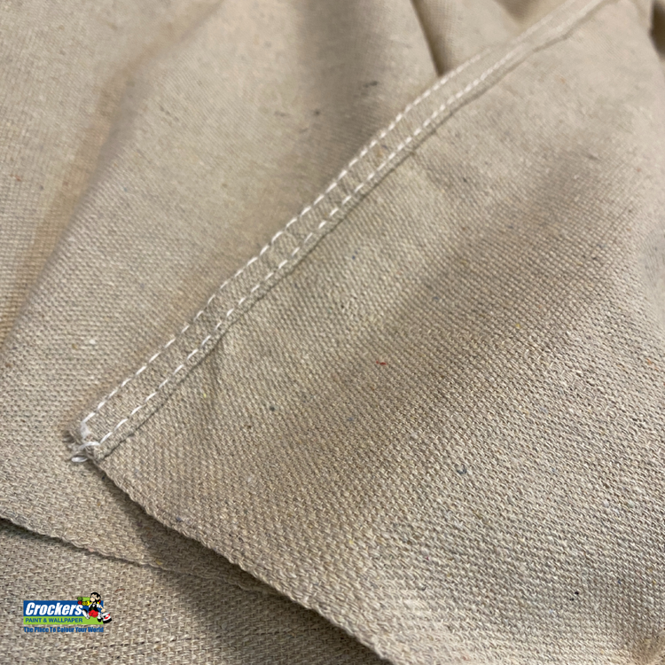 Heavy Duty Canvas Phoenix Reusable Paint Drop Cloth Sheets – Crockers ...