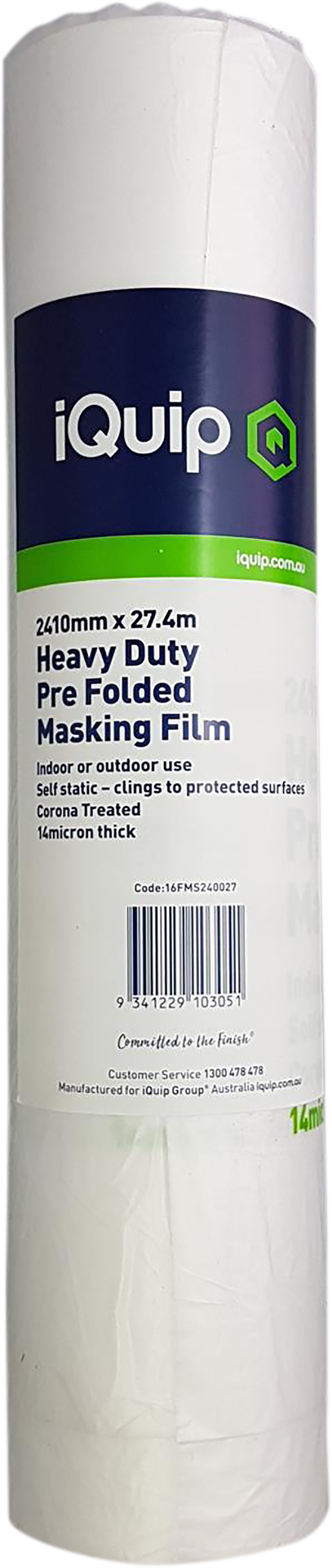 Iquip Prefolded Plastic Masking Film – Crockers Paint & Wallpaper