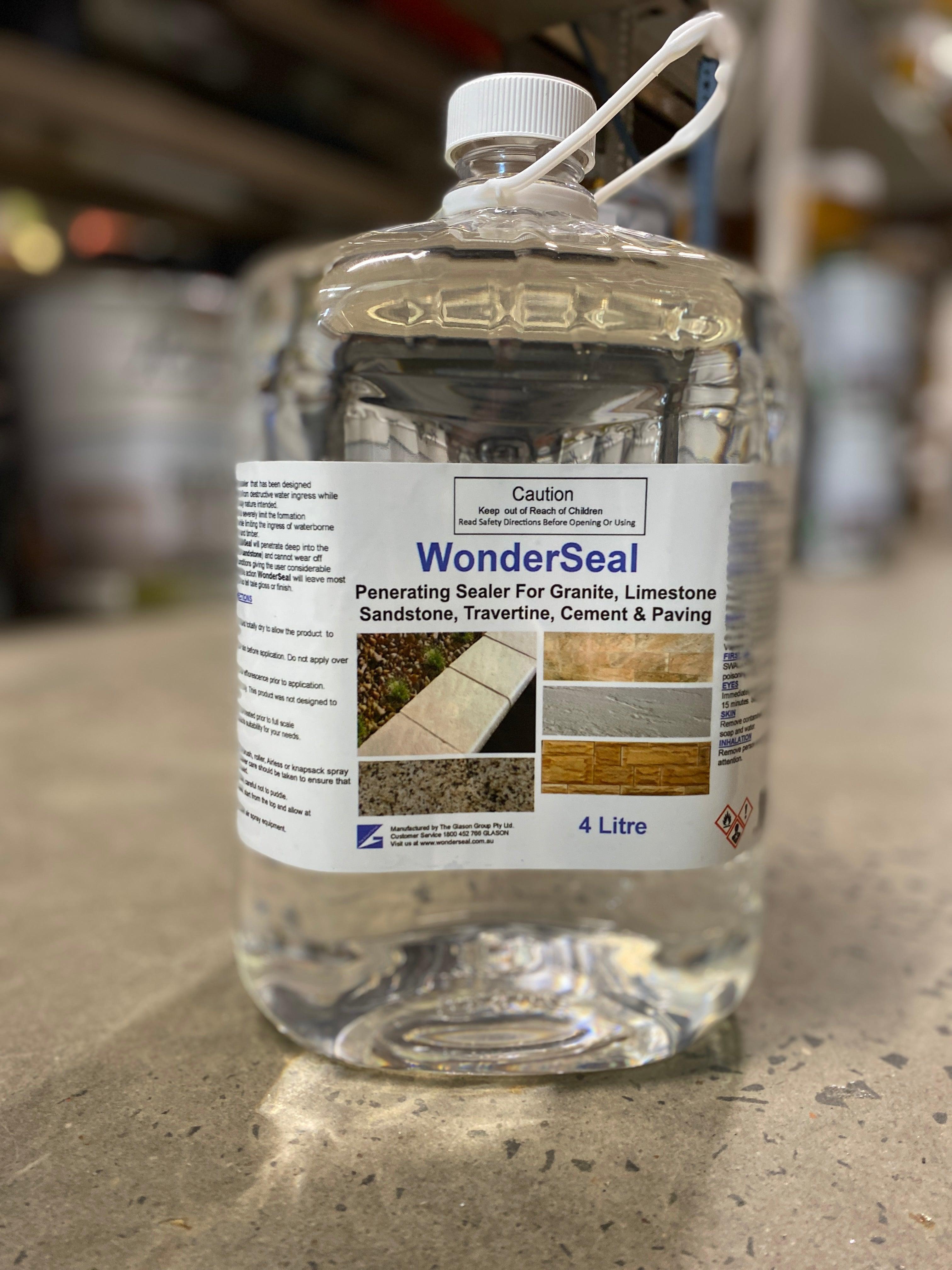 Wonderseal Natural Clear Penetrating Oil Based Sealer – Crockers Paint ...